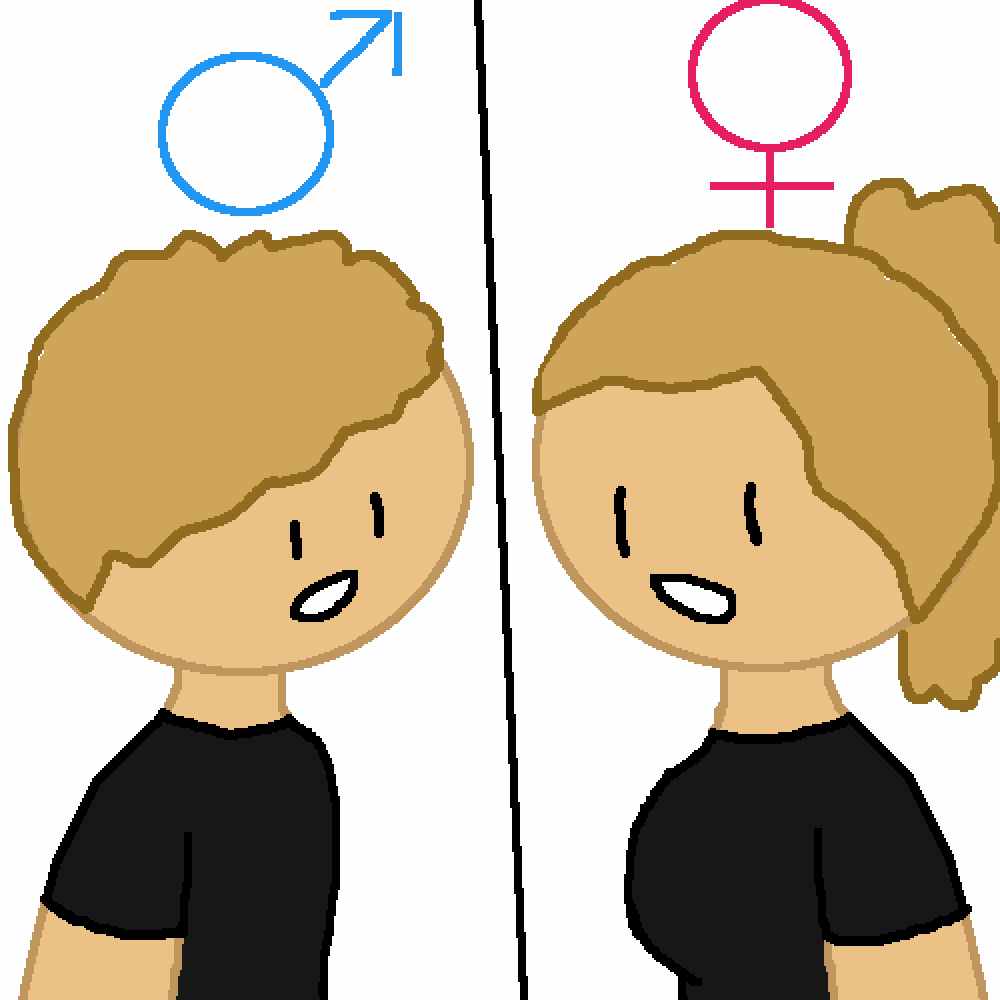 Pixilart - Genderswap Base I think by Chicken-pickles