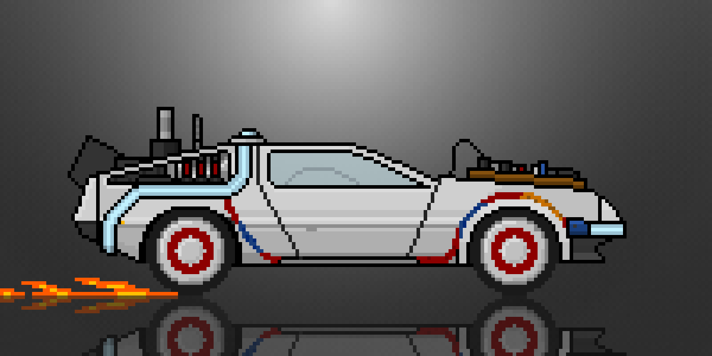 Pixilart - BTTF3 Time Machine by WispArt