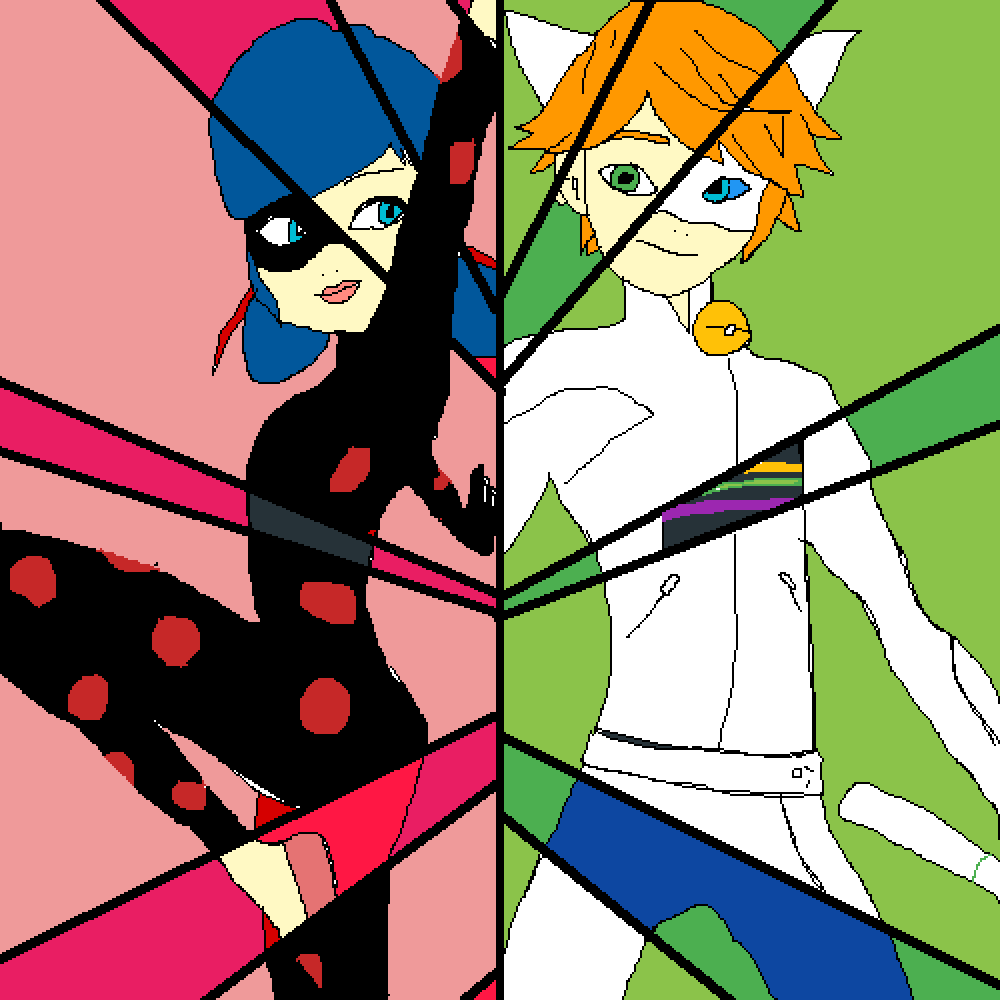 Pixilart - Ladynoir Adrienette by gdfdgdf