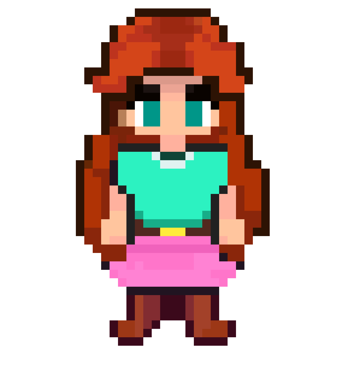 Pixilart - My Farmer Sprite by Zelda-Fan-22