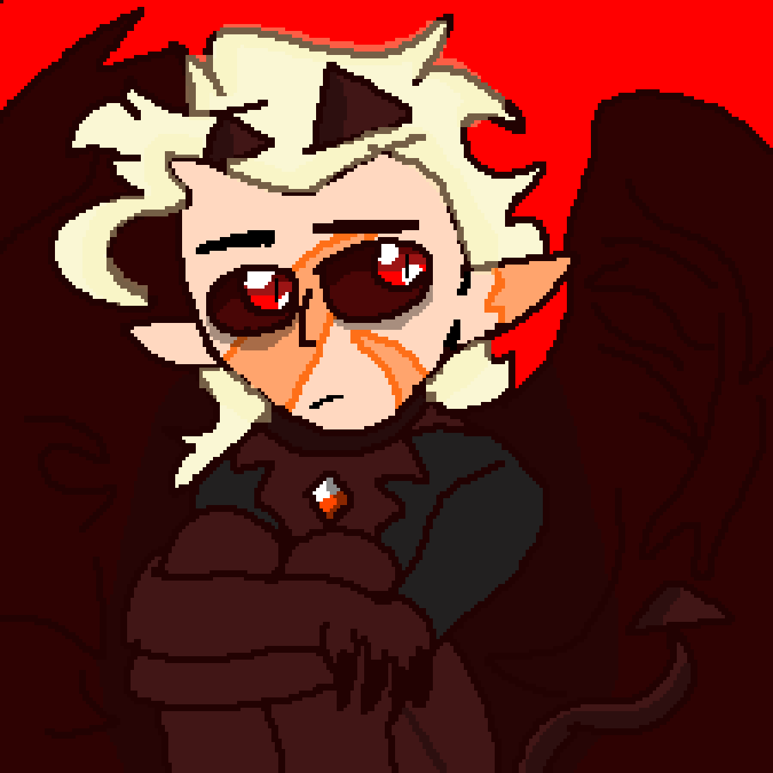 Pixilart - Harpy / Demon Hunter AU by ilovemarcyxanne