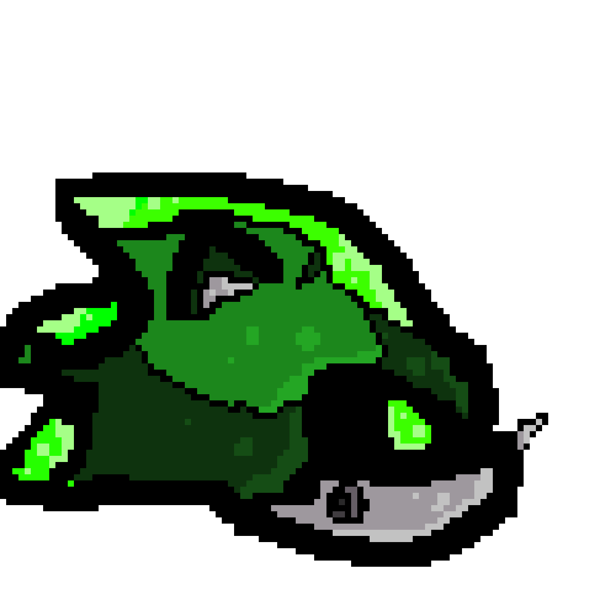 Pixilart - sonic oc:shadlock the cy-hog by panda202836