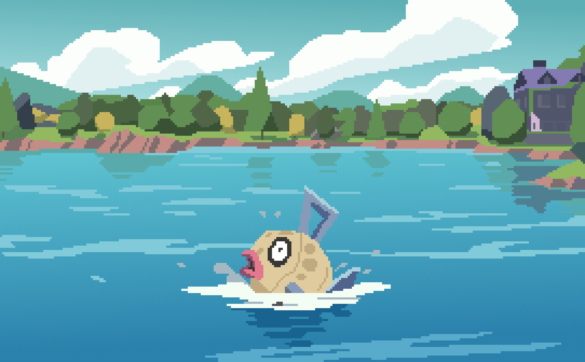 Pixilart - Feebas by ShinyLopunny