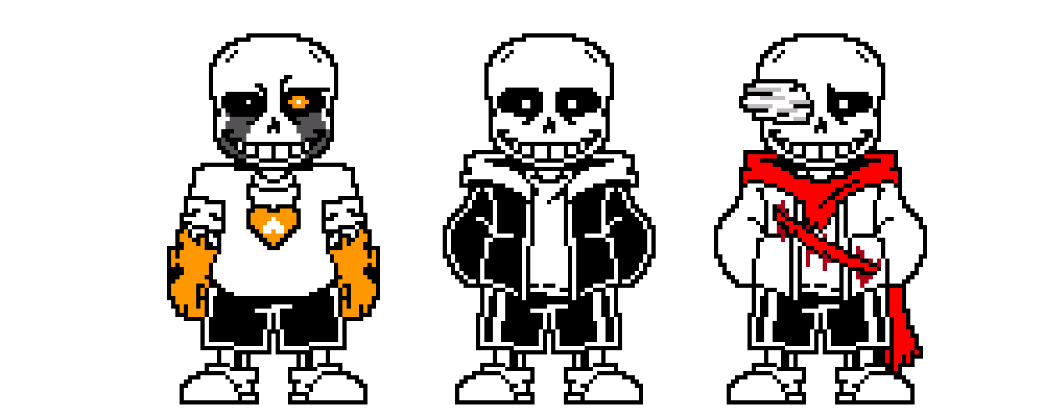 Pixilart - Second Chance Trio by theone-XENO