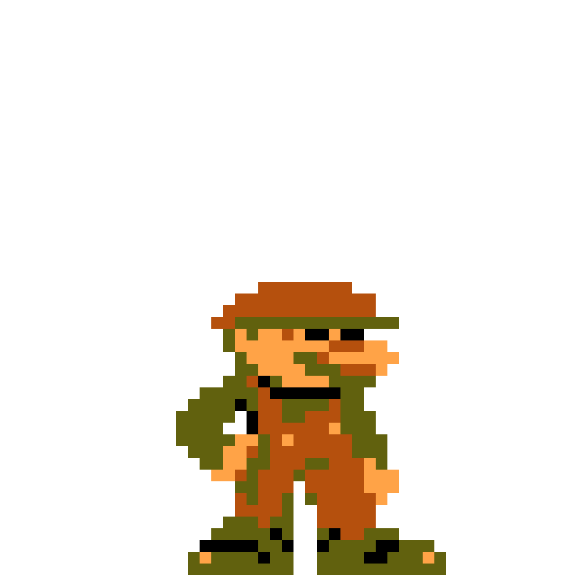 Pixilart - Mario Idle by Dying-Artist