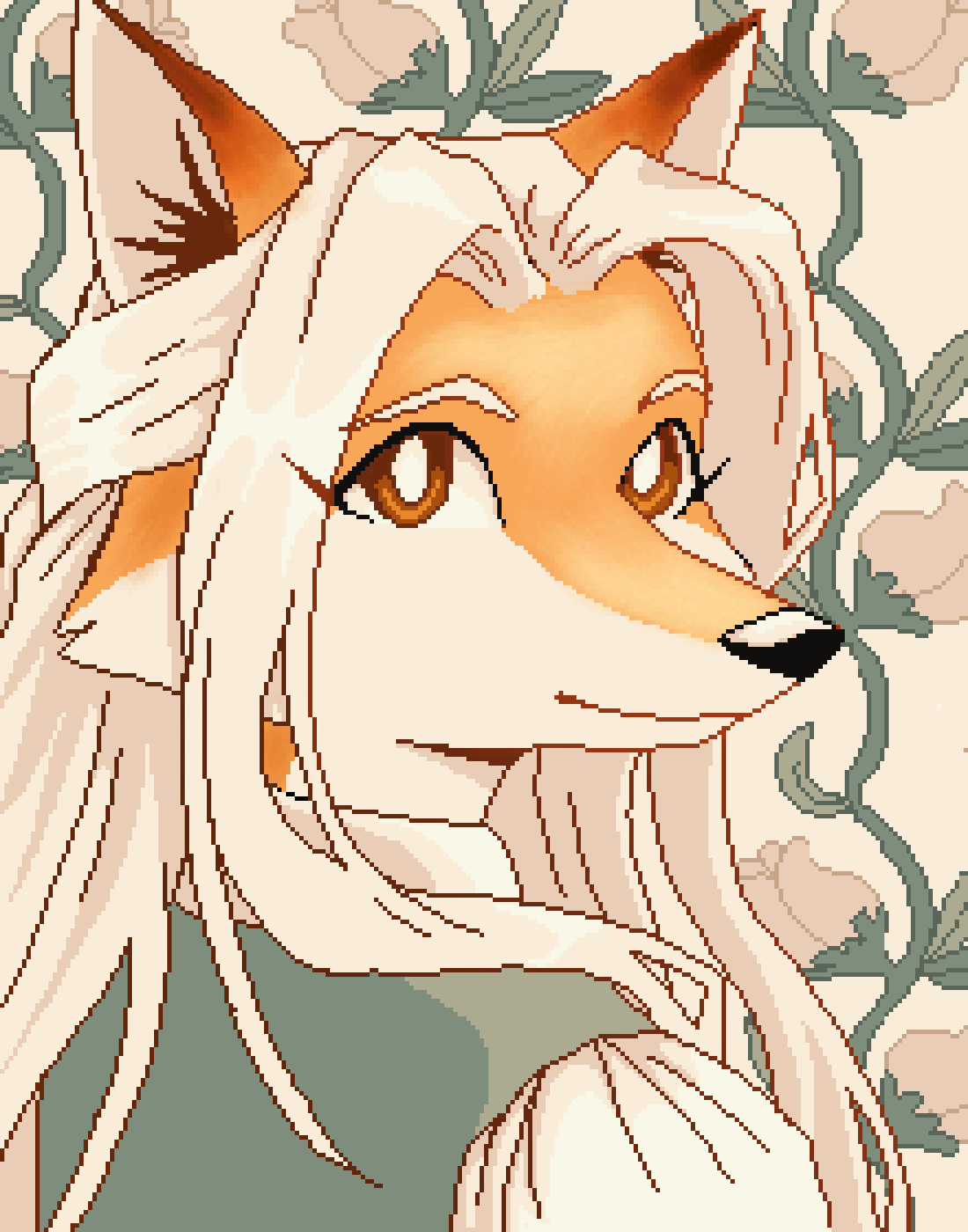Pixilart - Warm Gaze by Digtalrabbit