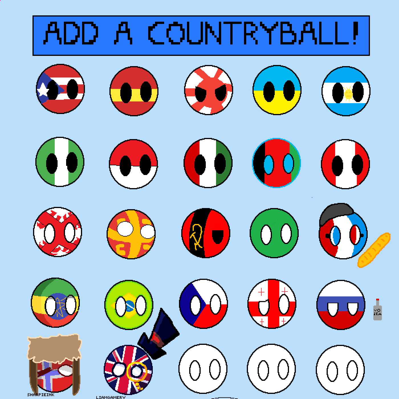 Pixilart - Make a countryball by LiamMegaGamery