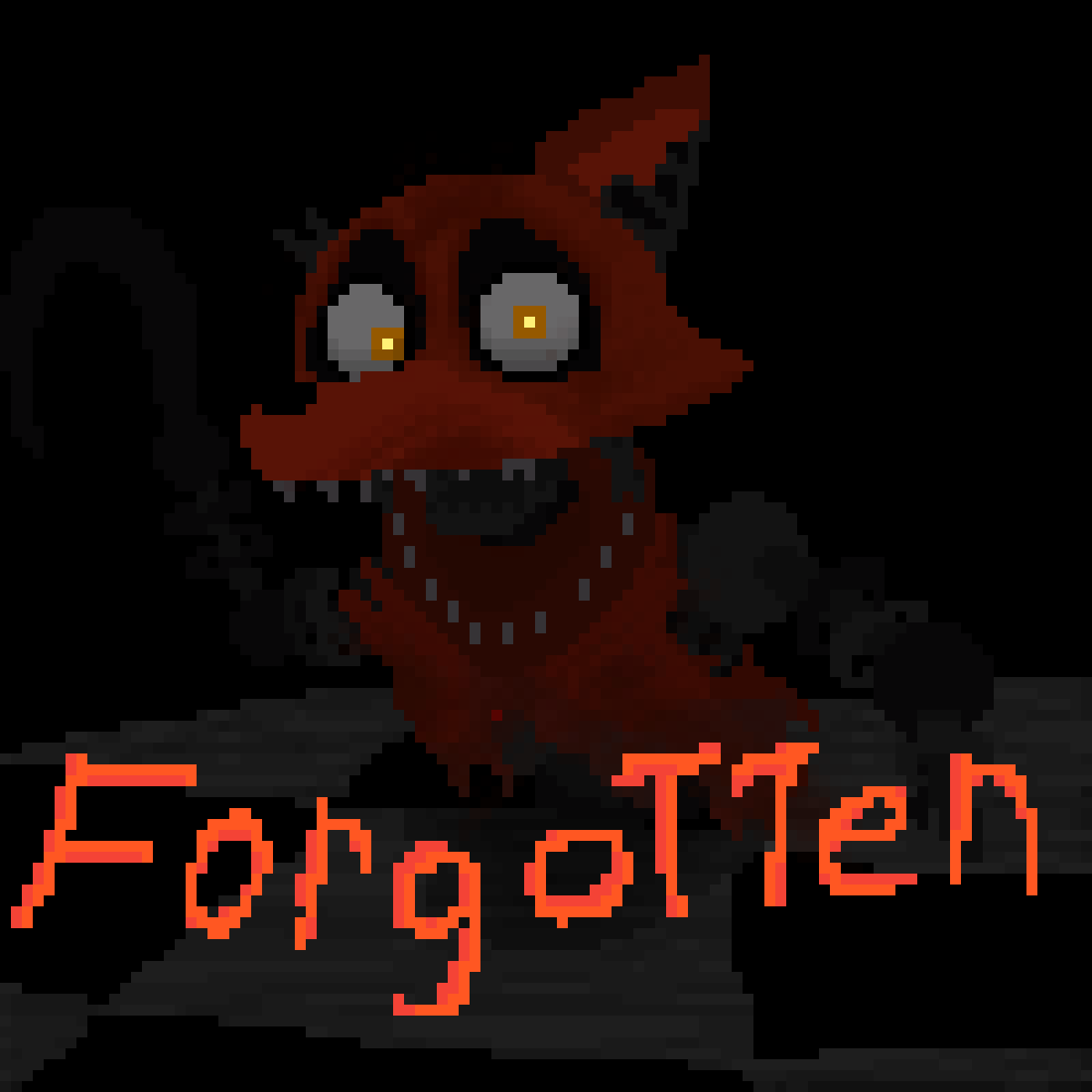 Pixilart - Forgotten - Foxy by WP-The-Artist