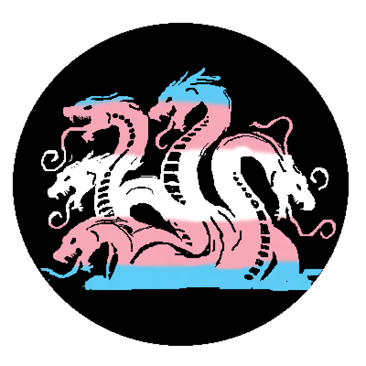Pixilart - Trans hydra 🏳️‍⚧️ by lgbtq-ally-luna