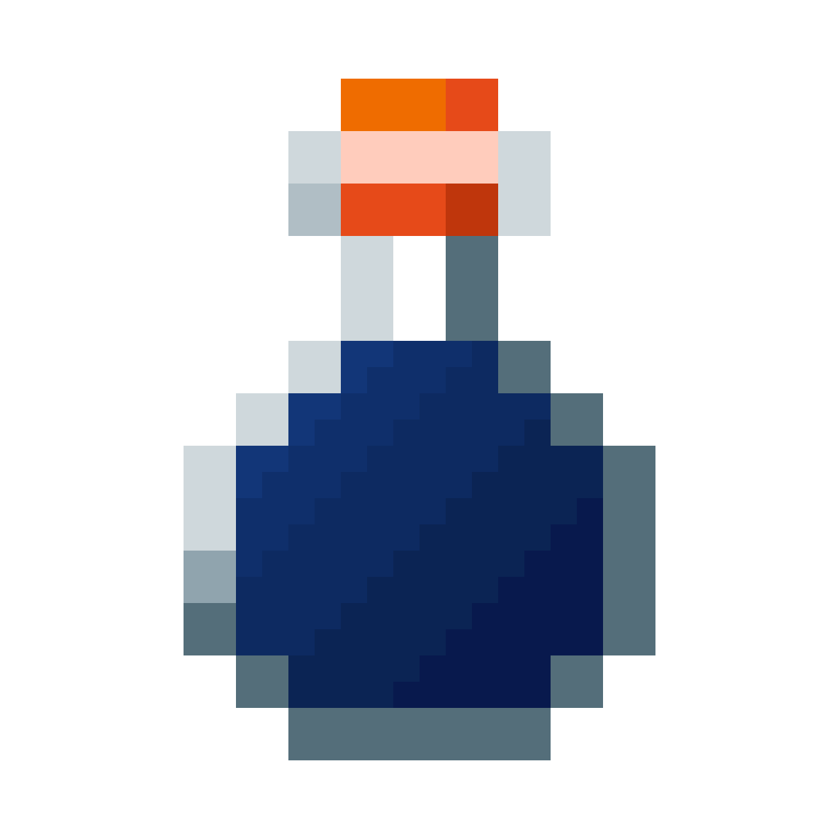 Pixilart - Minecraft Potion Base (sapphire) by MiaUltima2022