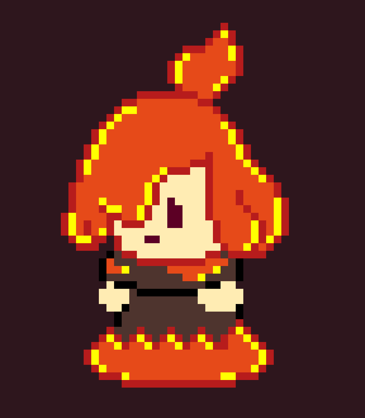 Pixilart - Flambelle by ButteryOtter