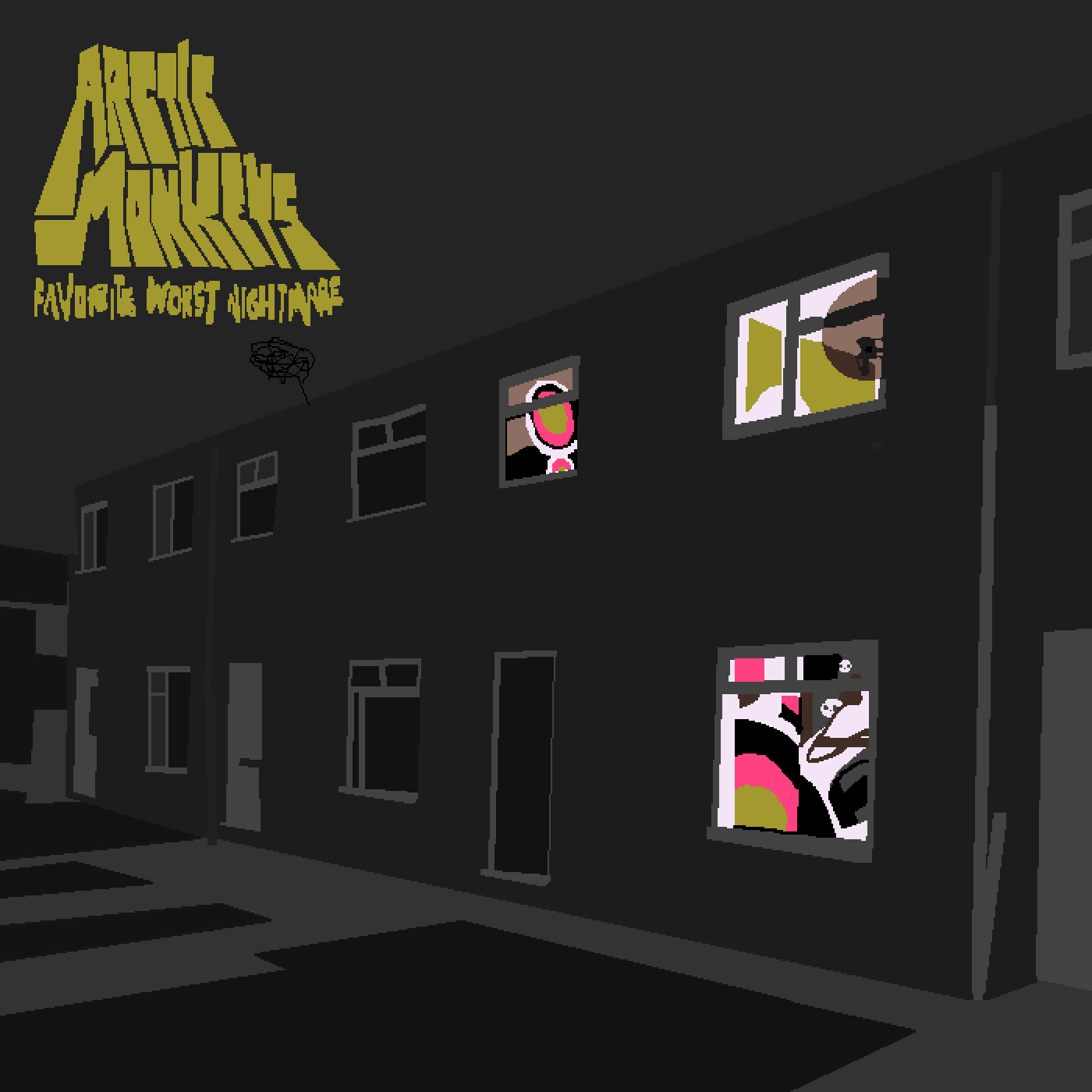 Pixilart - Arctic Monkeys Album Cover by Zade-That-Kid