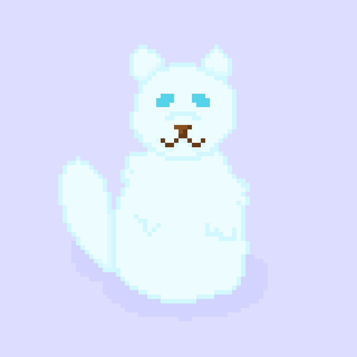 Pixilart - Arctic fox by Goosepotato