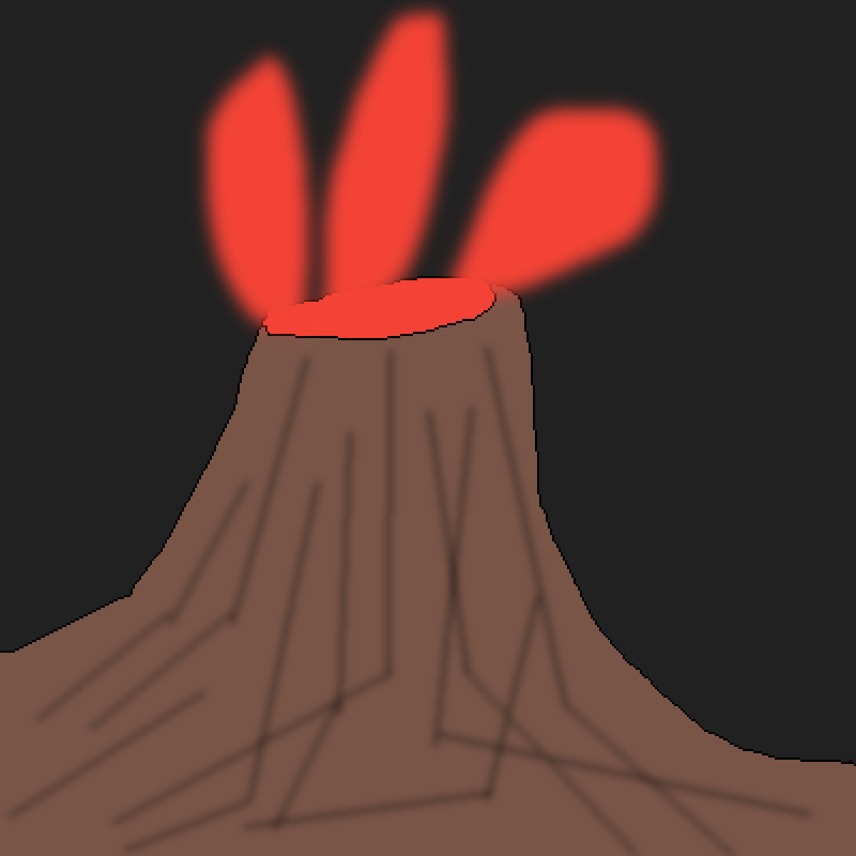 Pixilart - bad volcano by TADP-ERROR702