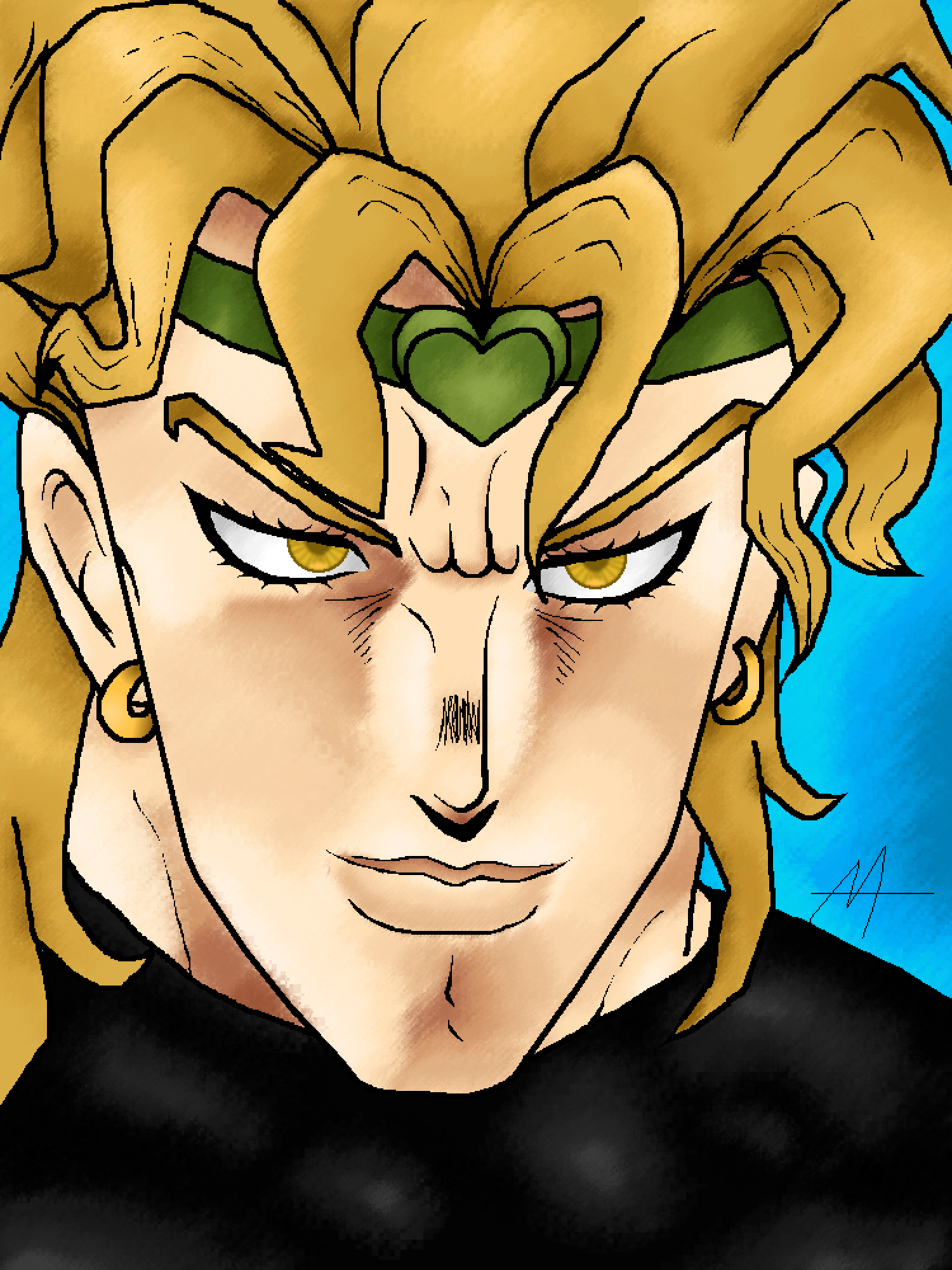Pixilart - Part 3 DIO by BloodyVampire