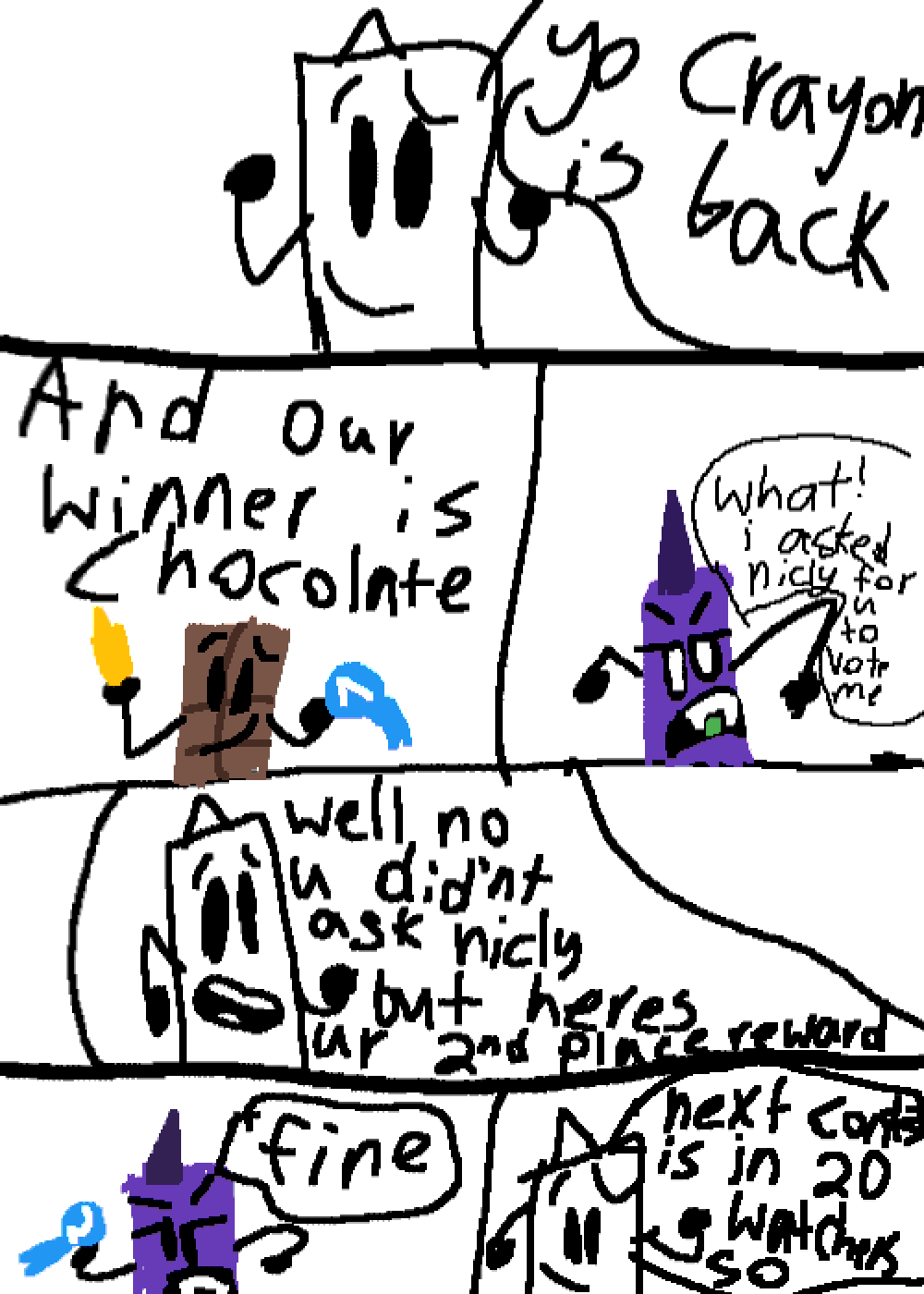 Episode 35 - A Story of a Crayon - Pixilart Comics