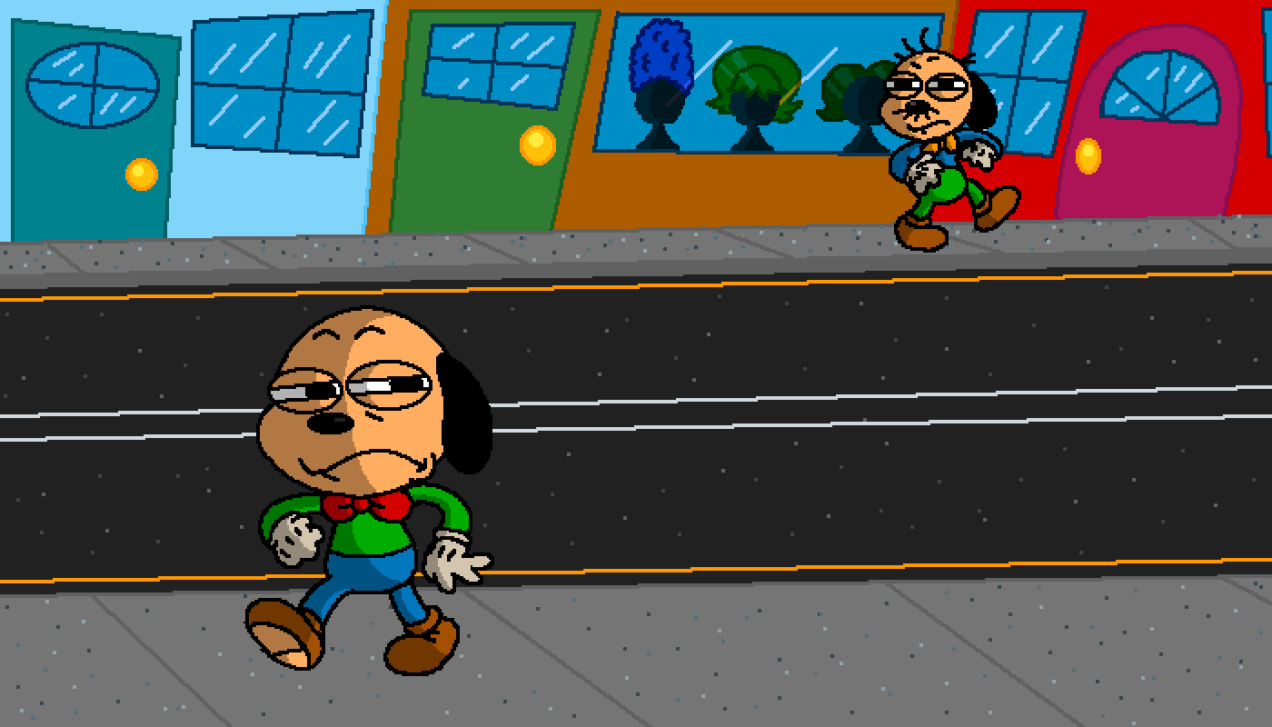 Pixilart - THE DOPPELGANGER!!!! by Maxy-dog