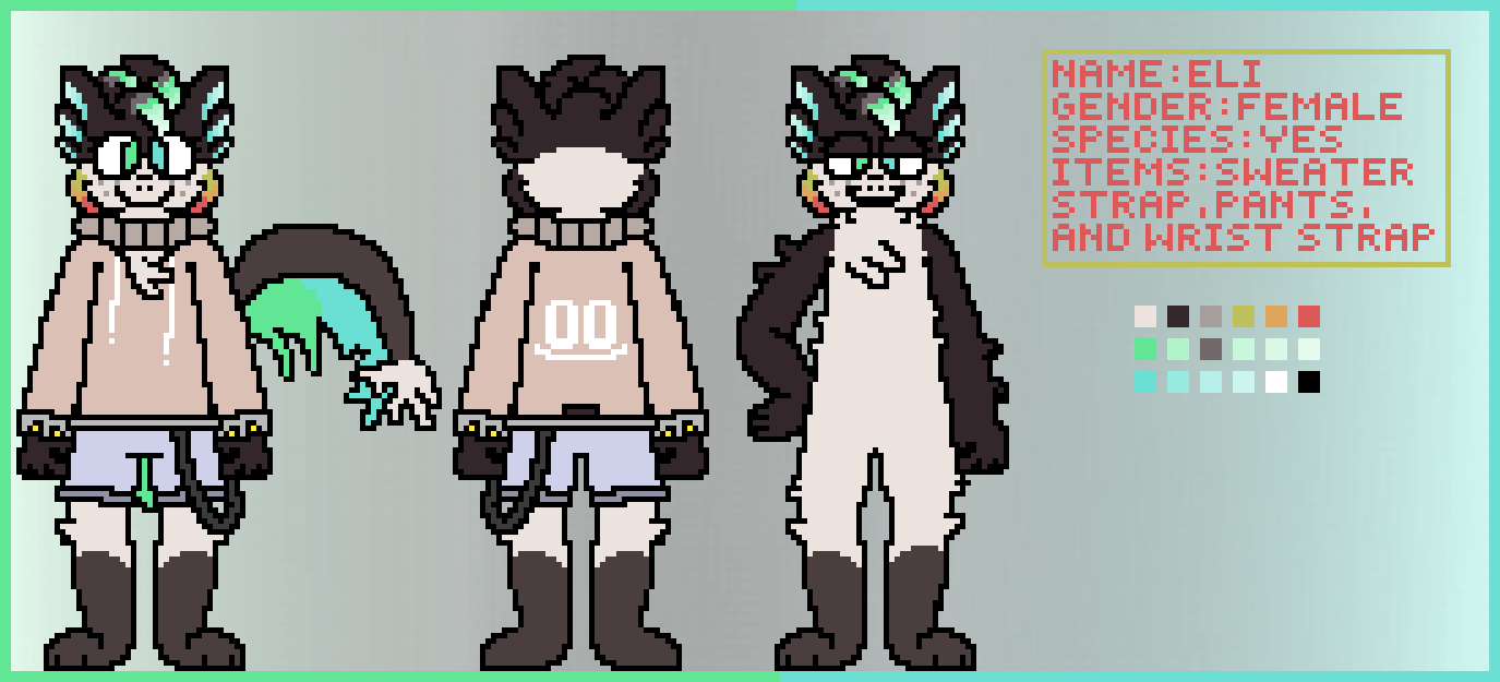 Pixilart - Eli Ref by Dandefeater