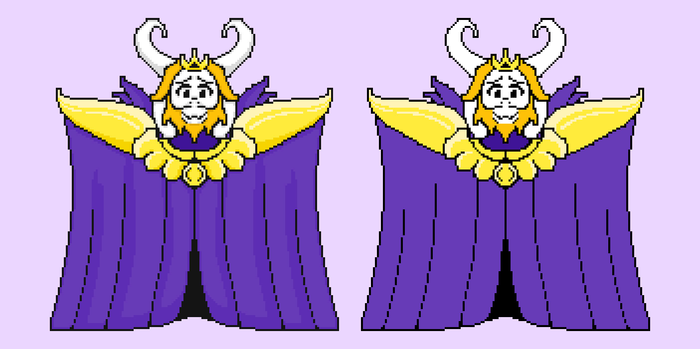 Pixilart - Asgore by a-silent-boy