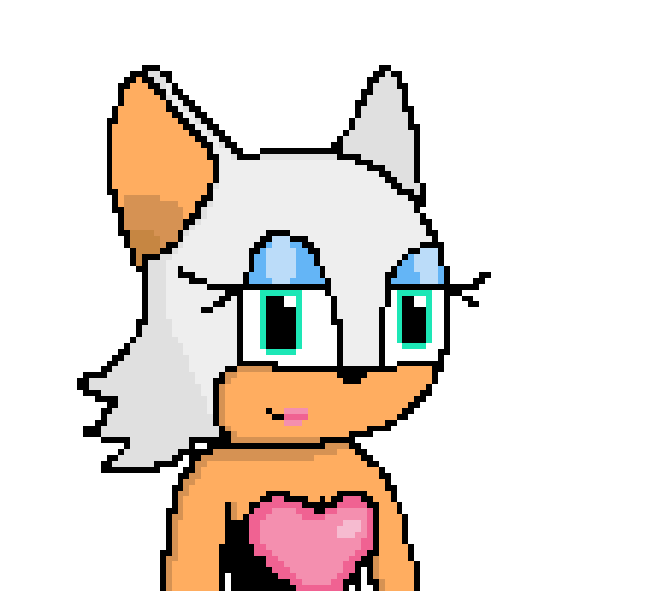 Pixilart - Rouge the Bat (gif) by olivia-Reese