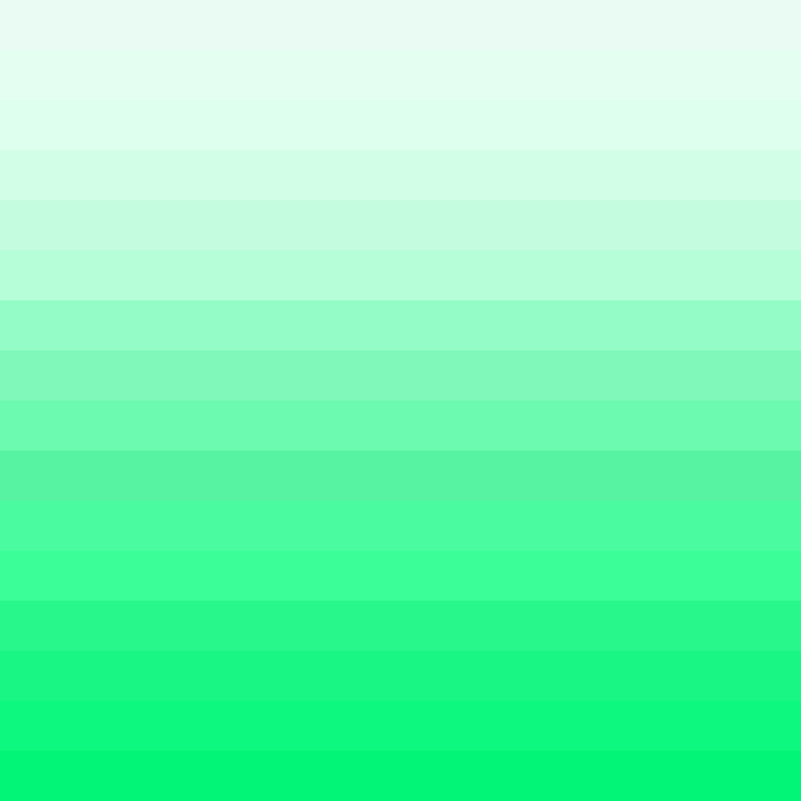 Mint green fade Palette - Pixilart