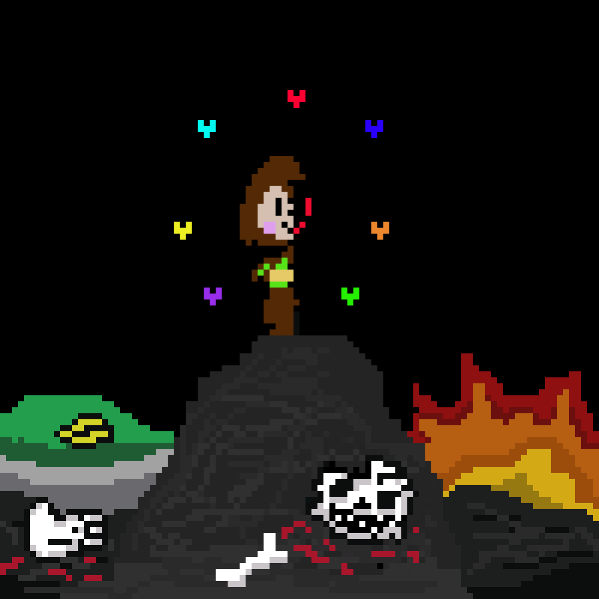 Pixilart - Chara.. by MsRainbow