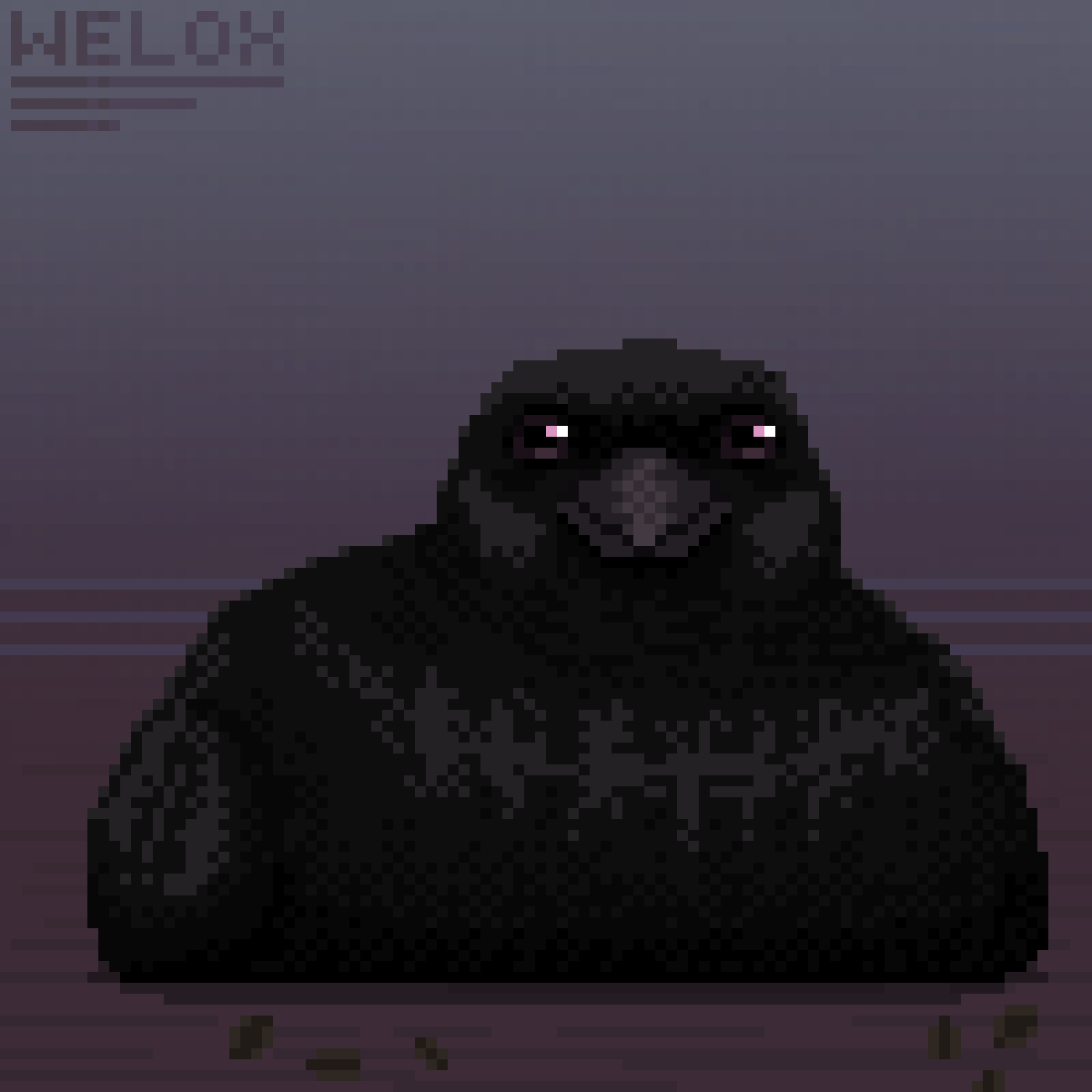 Pixilart - Fat crow by Welox