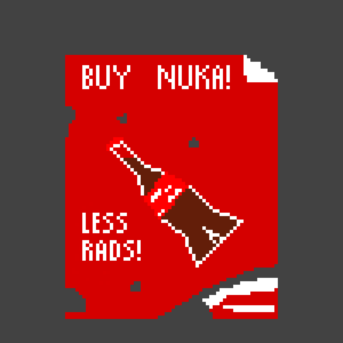 Pixilart - Nuka cola poster by slimetide