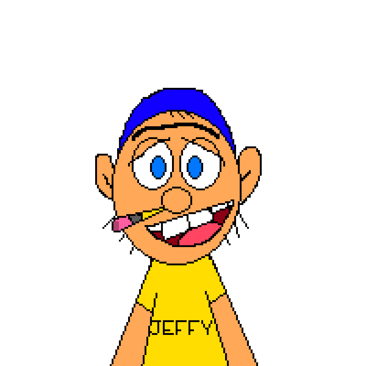 Pixilart - JEFFY by Dmayce22