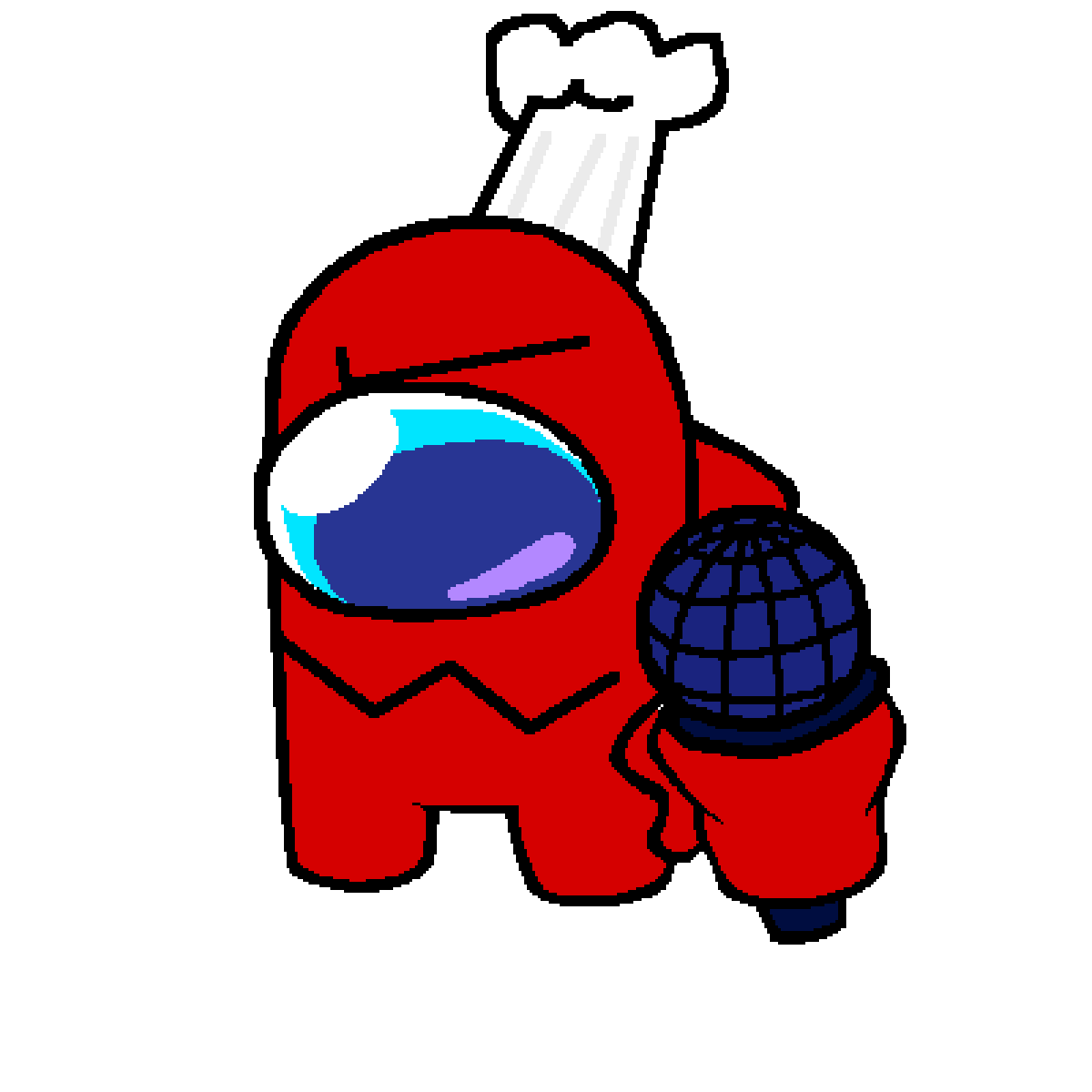 Pixilart - V4 Crewmate Base by Brandon8675