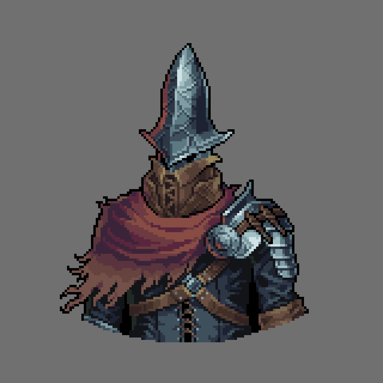 Pixilart - Abyss Watcher by selvahl
