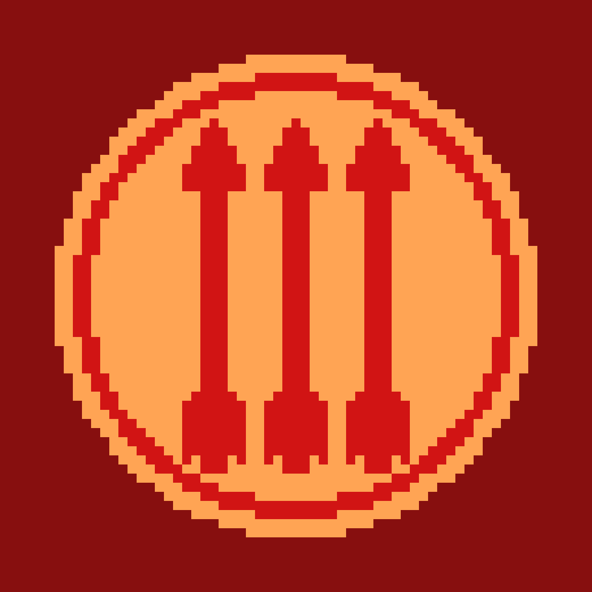 Pixilart - TF2 - Huntsman Emblem by DominusArtz