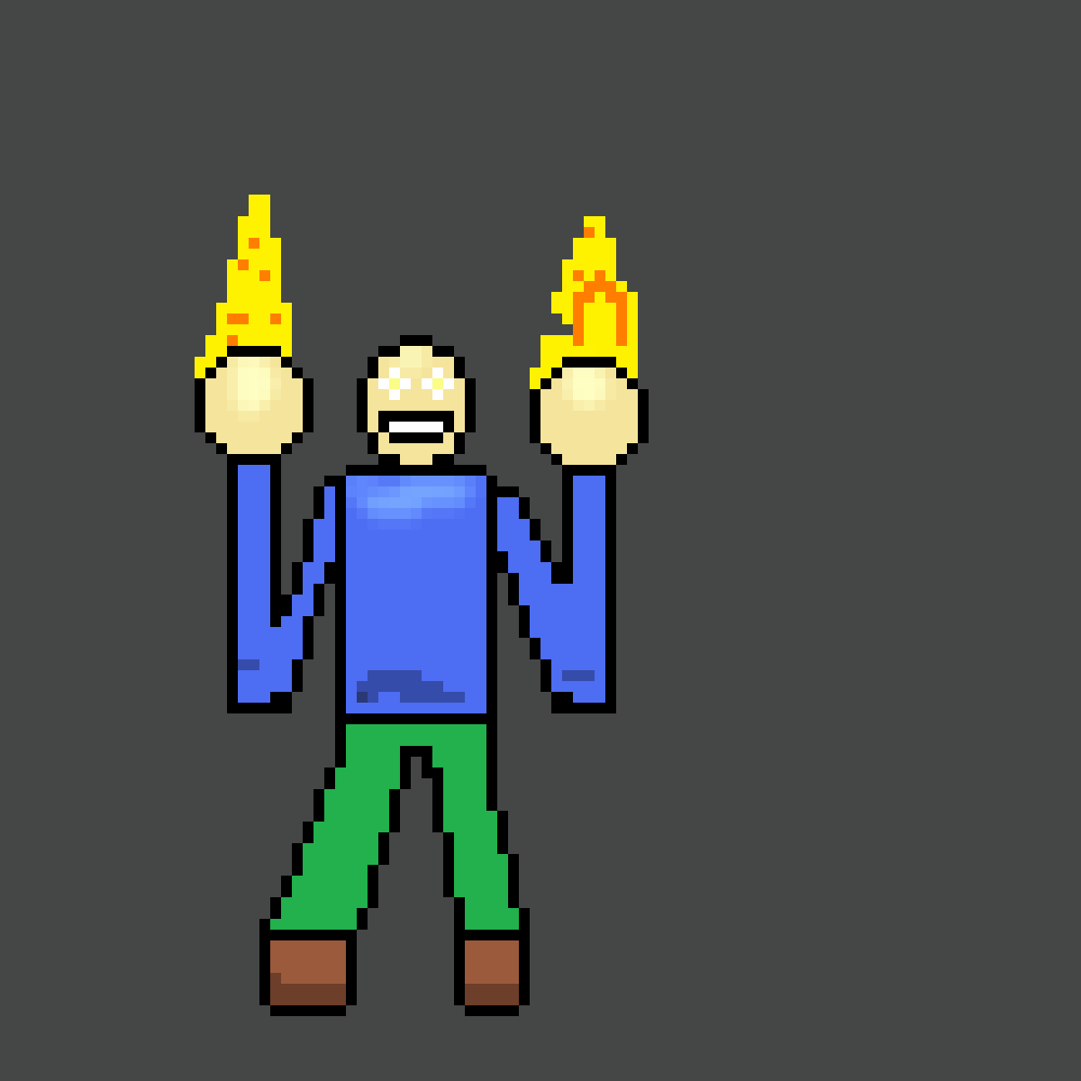 Pixilart - Power man by CoryXvrYT