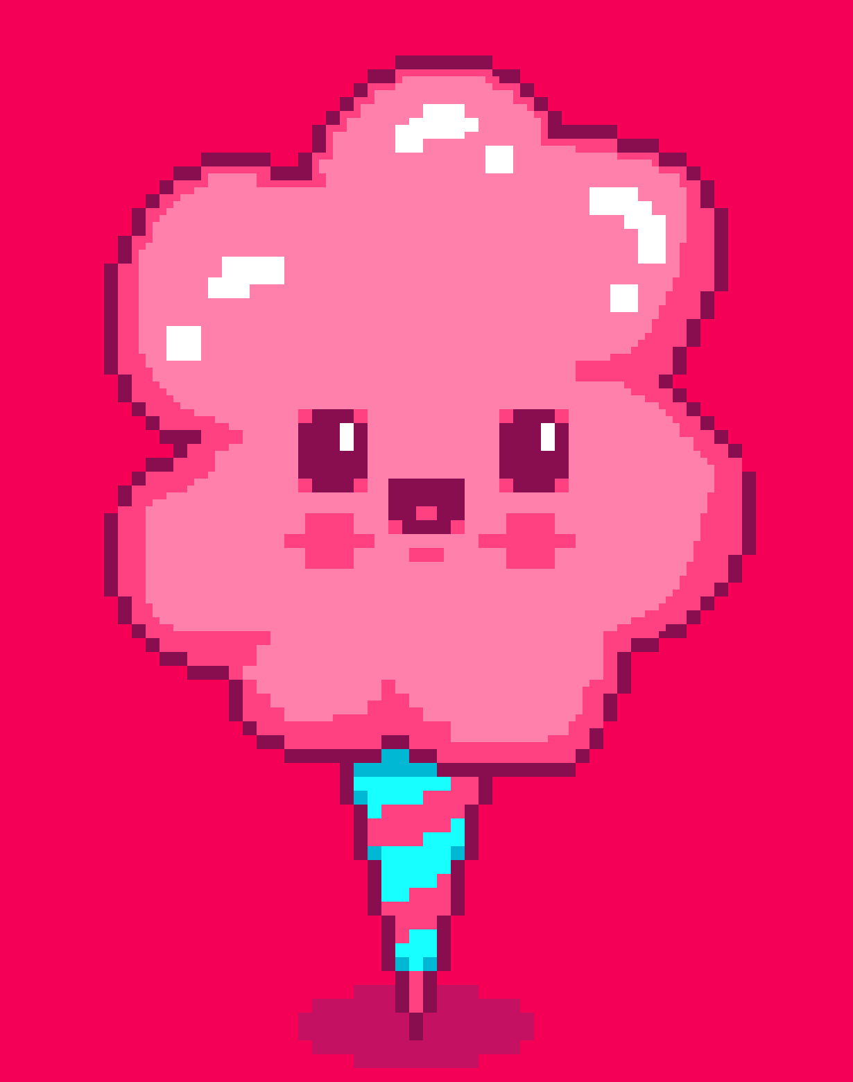 Pixilart - cotton candy by FLOGAMERPRO