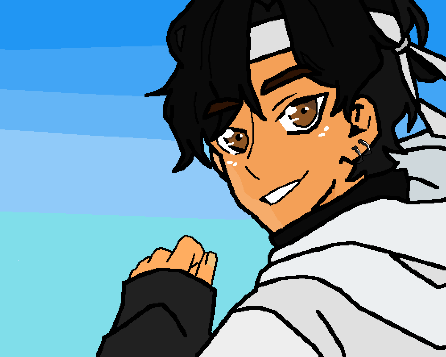 Pixilart - Sapnap by FallingNorth