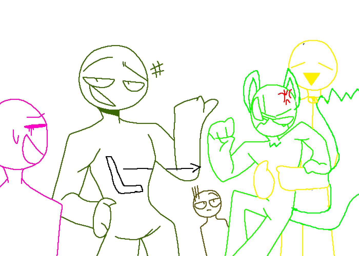 Pixilart - h by the-tired-furry