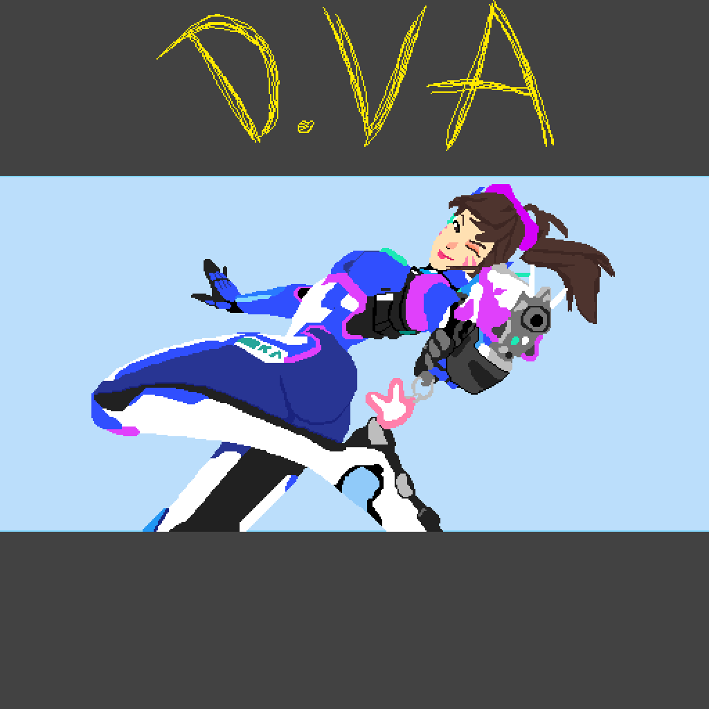 Pixilart - D.VA by Tjship