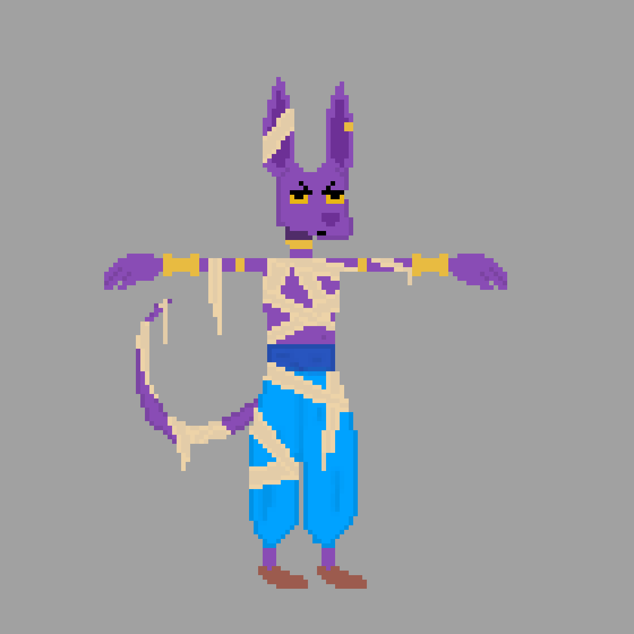Pixilart - Beerus's Halloween costume by HauntedPhoenix