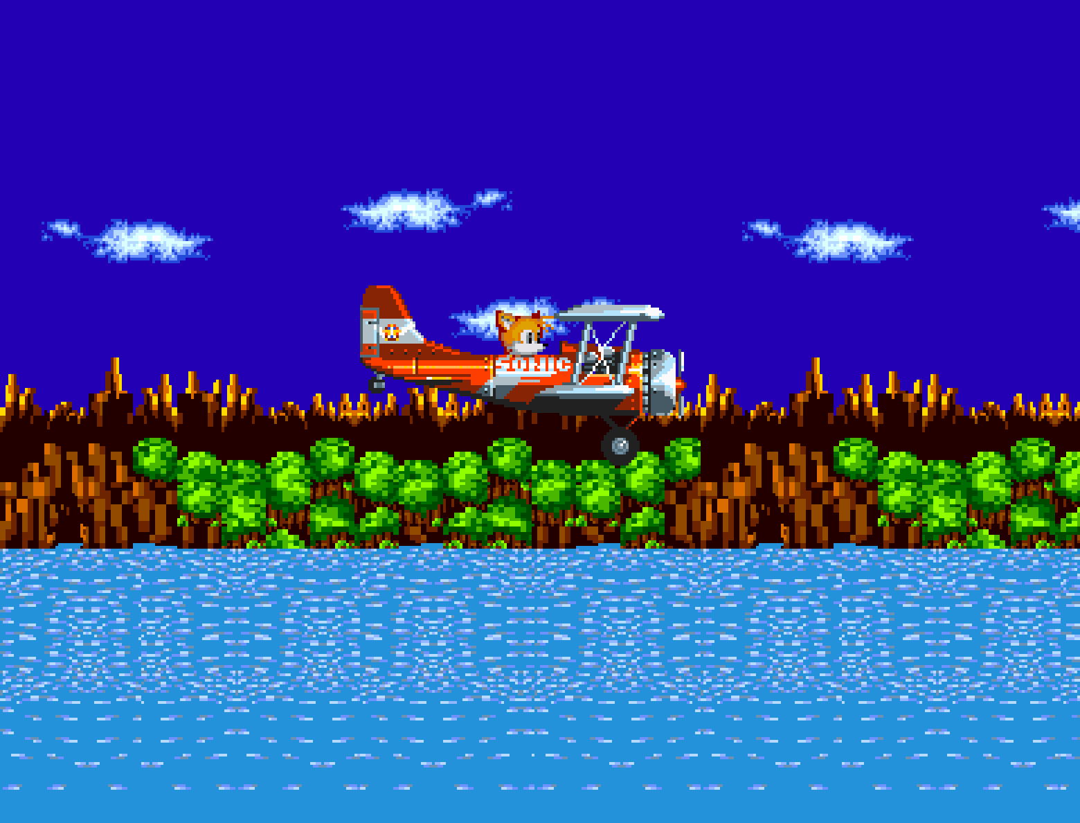Pixilart - Tails landing the plane by Kalviniscool