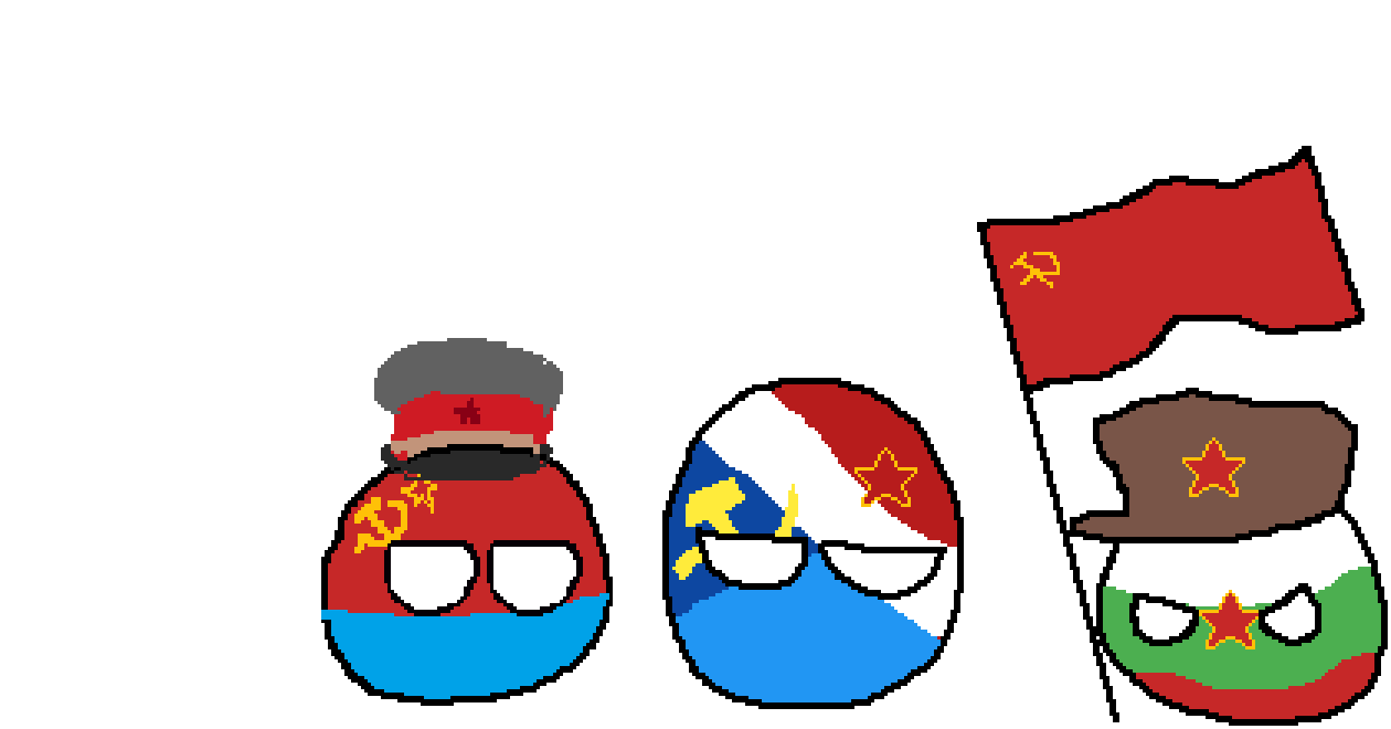 Pixilart - Add a communist countryball by FierceFox