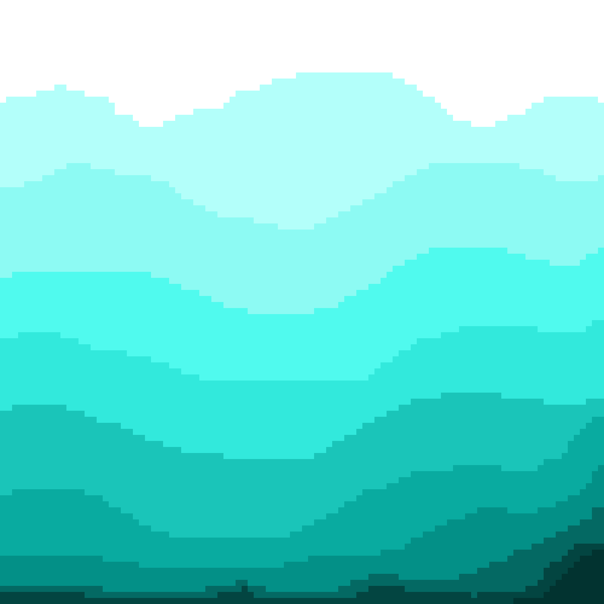 Ocean Blue Palette Pixilart