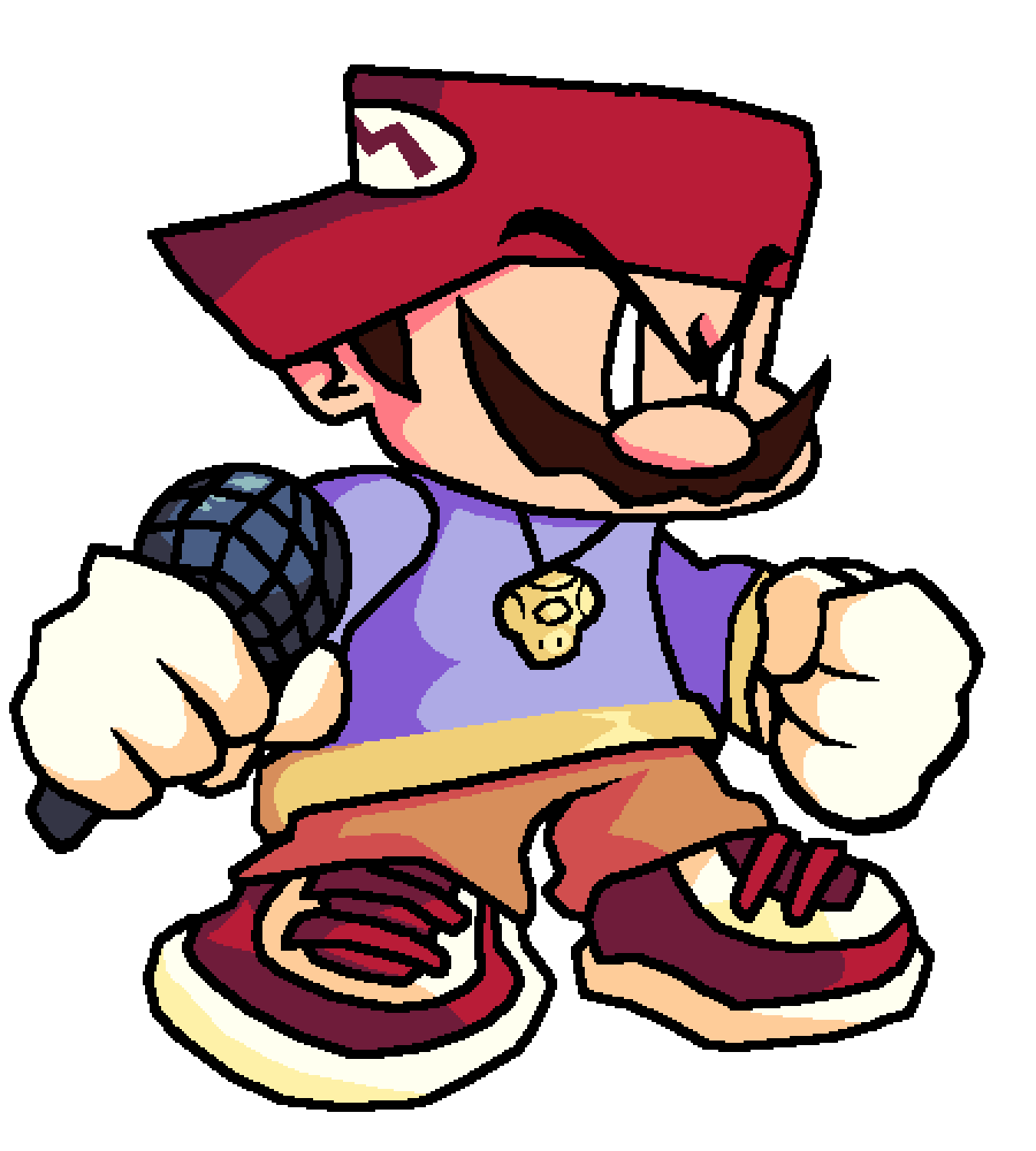 Pixilart - Gangsta Mario by SunkyCritics