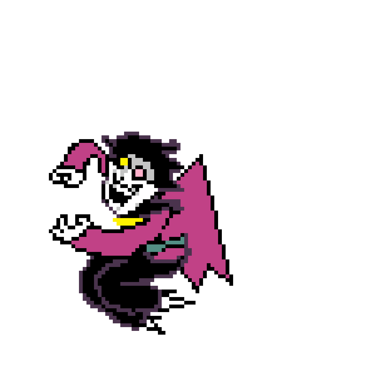 Pixilart - Spamton neo grab attacks LEFT by ManOfPipis1997