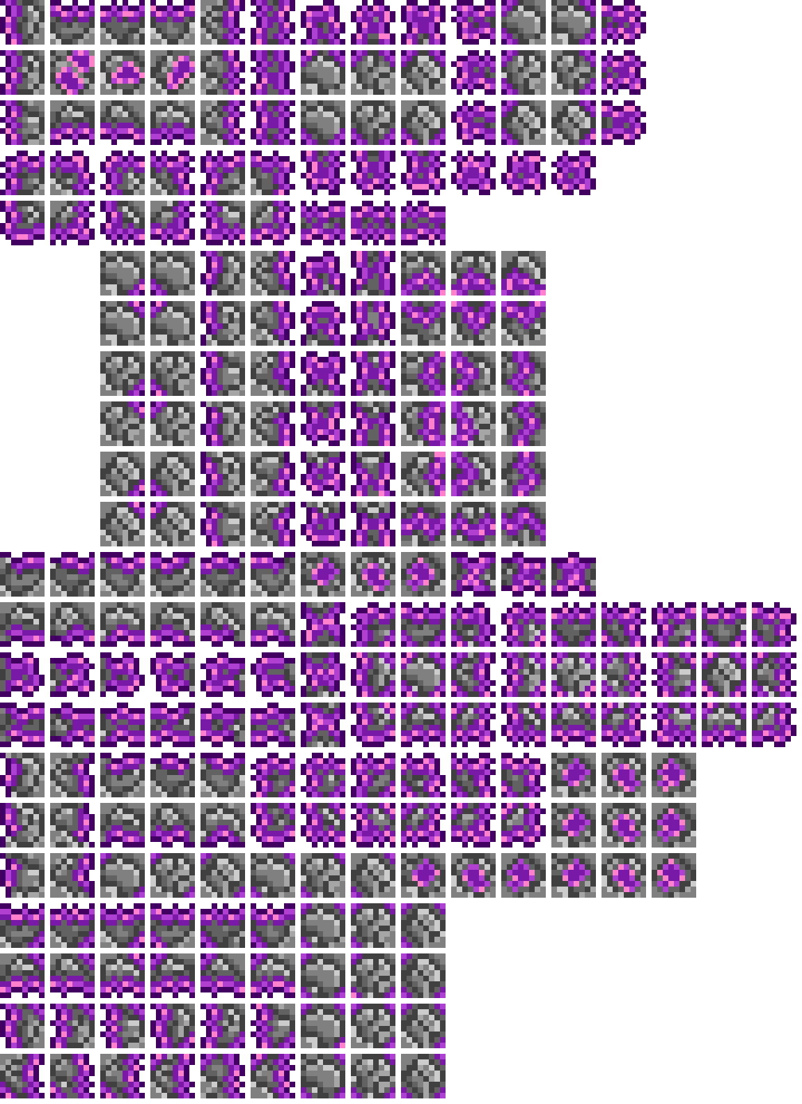 Pixilart - Terraria Tile ID #625 | Neon Moss (on Stone) by tSpritesheeter