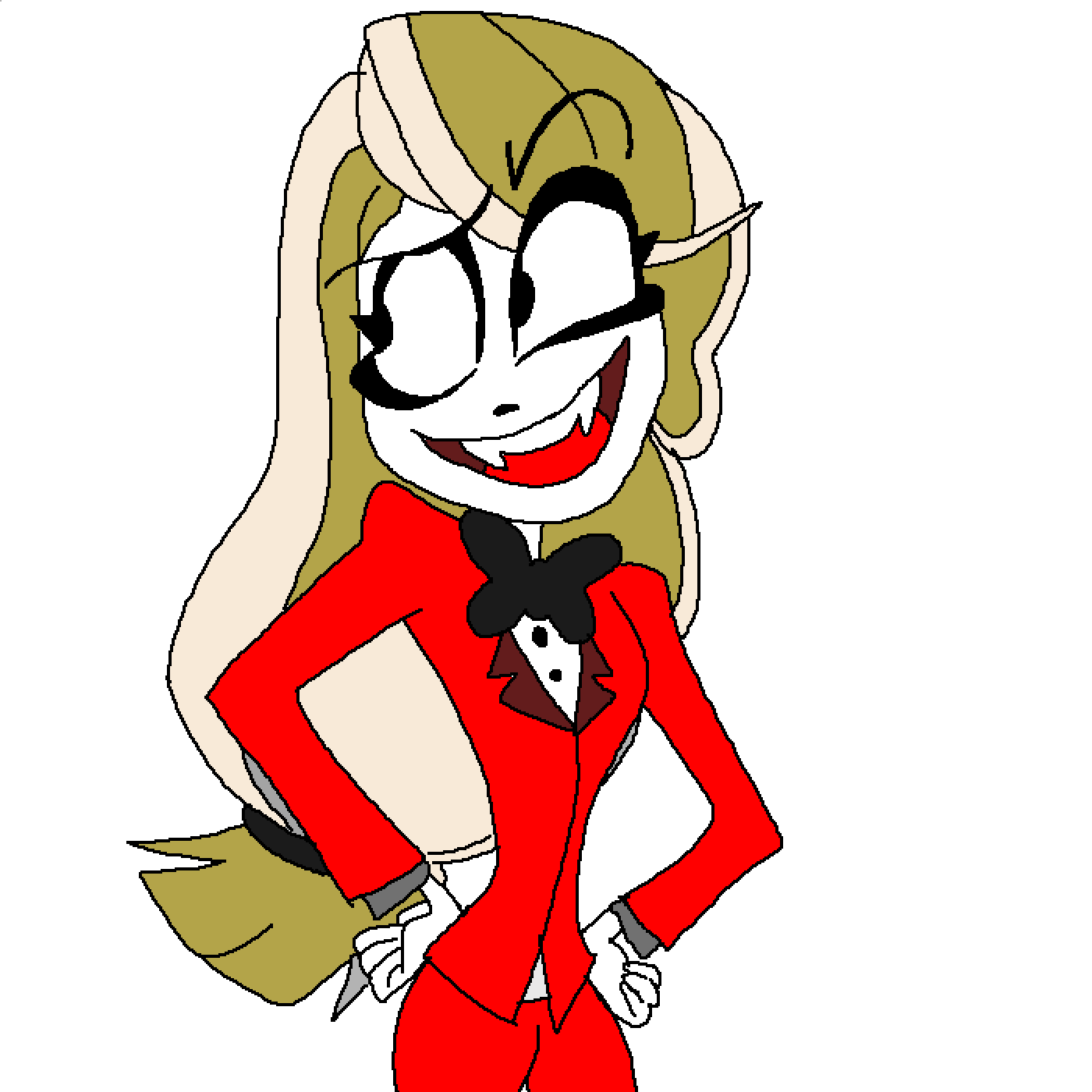 Pixilart - Charlie Morningstar Base by thatonebeast