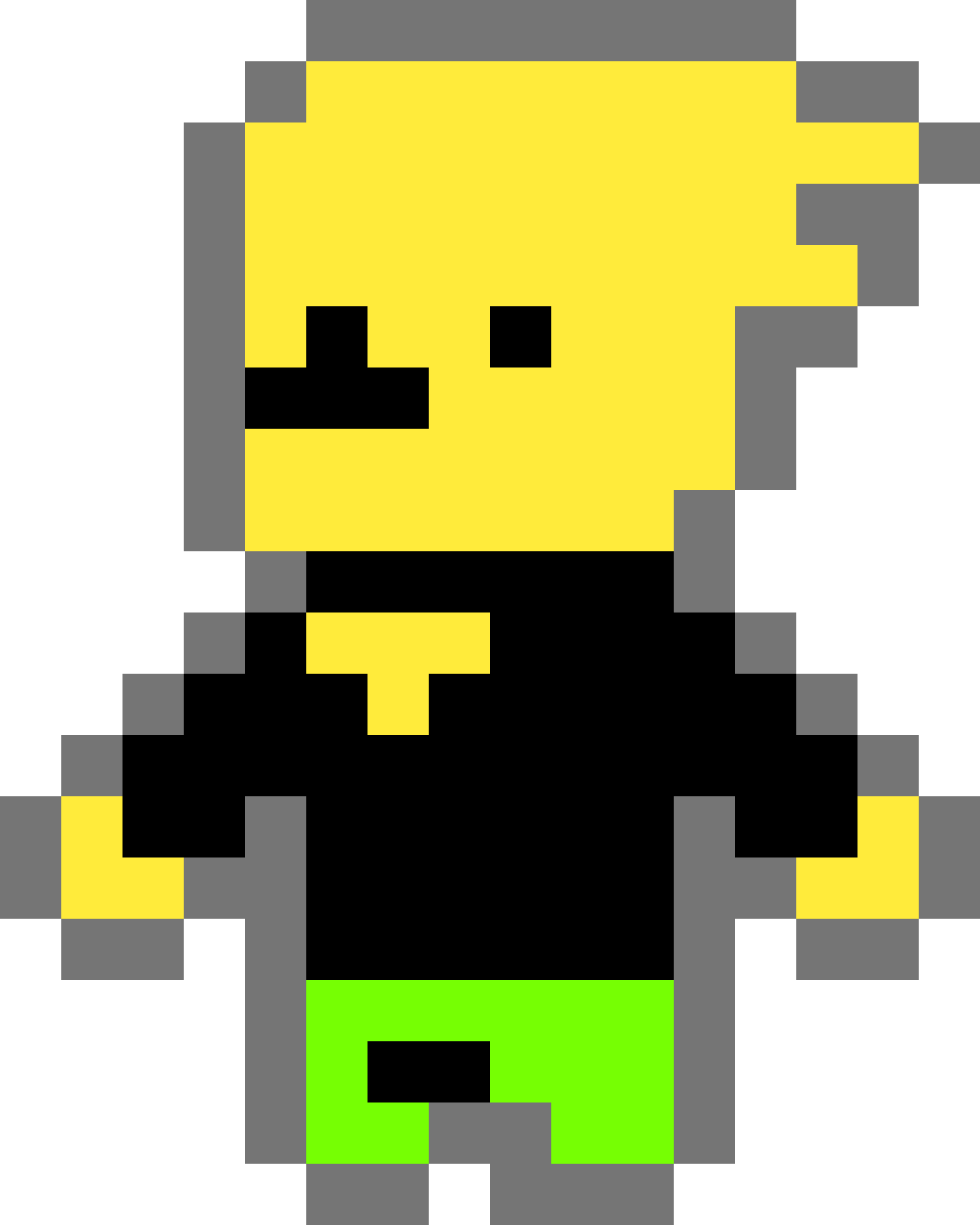 Pixilart - Yellow Addison Chibi by kirby-enjoyer