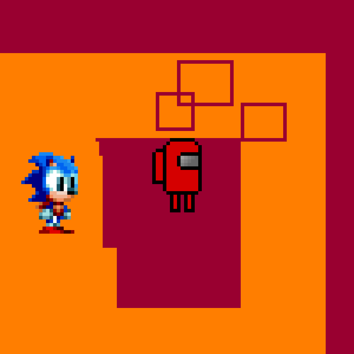 Pixilart - sonic,imposter by abh123