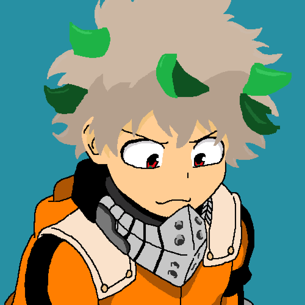 Pixilart - bakugo and izuku's kid by millersa