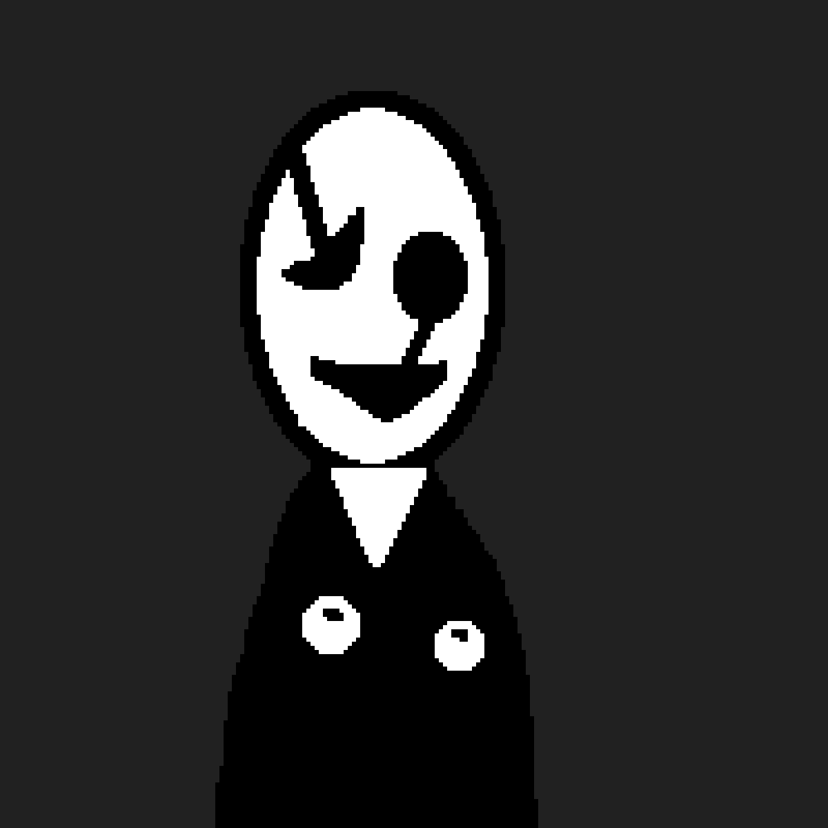 Pixilart - gaster from UNDERtaLe by nobody666nobody