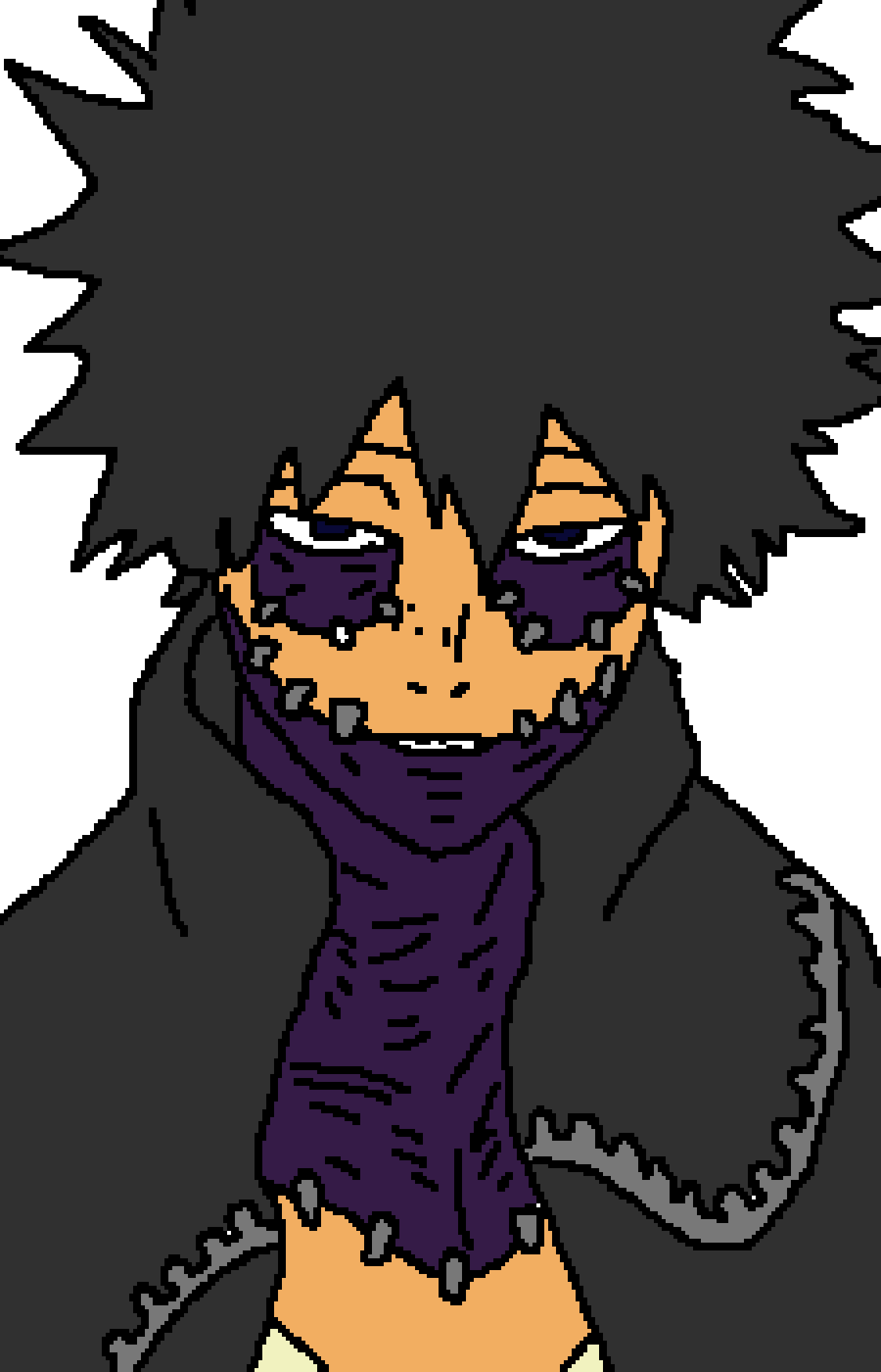 Pixilart - Dabi Base by xXNezukoSlaysXx